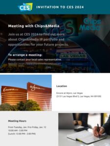 Meet Chips&Media at CES 2024, Las Vegas - AnySilicon